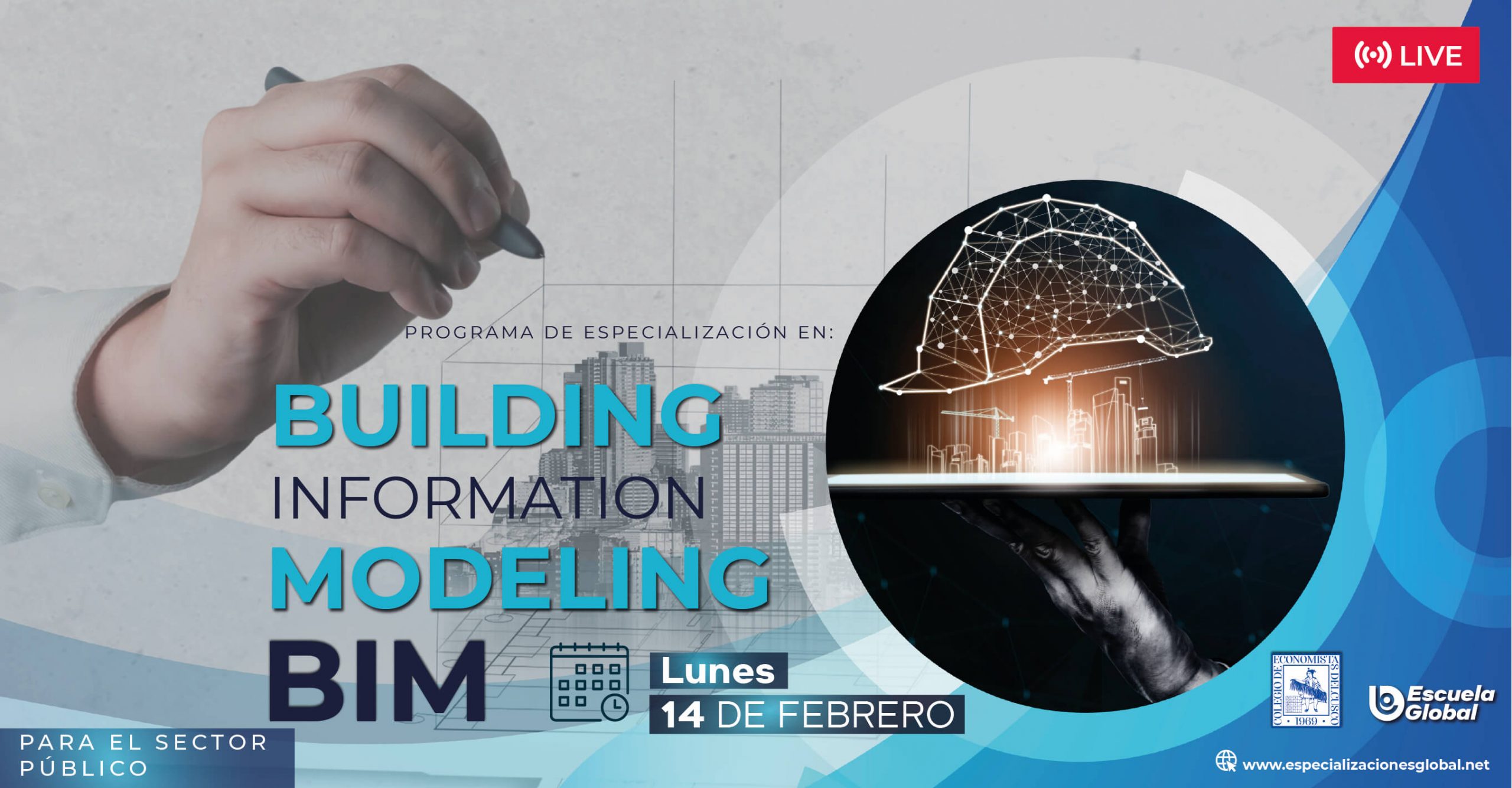 Landing Page BIM – Escuela Global